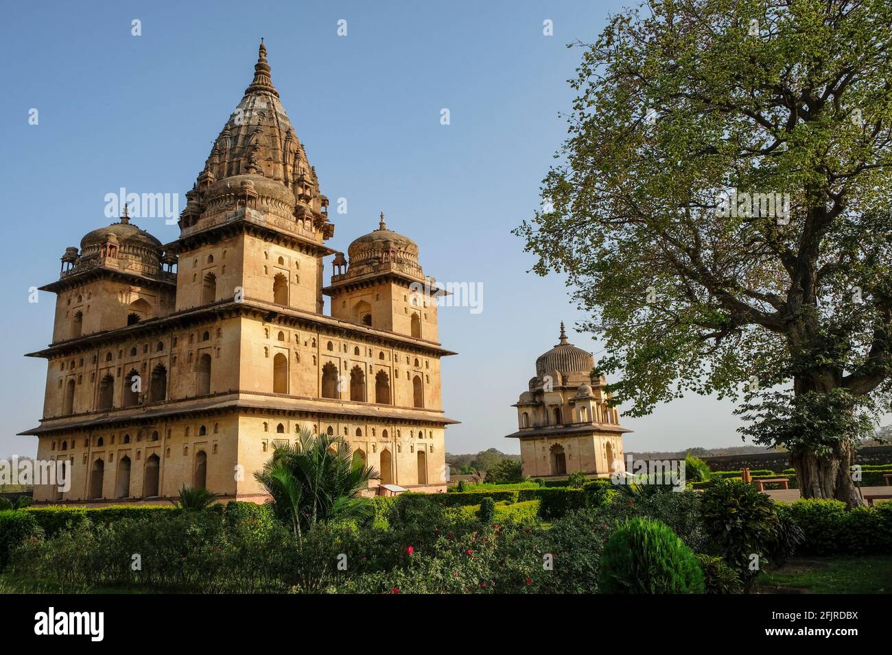 Chhatris, funerary monuments dedicated to royalty from the 16th and ...