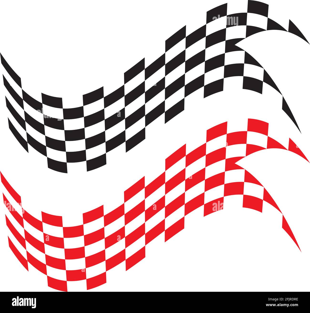 Race flag icon, simple design illustration vector Stock Vector Image ...