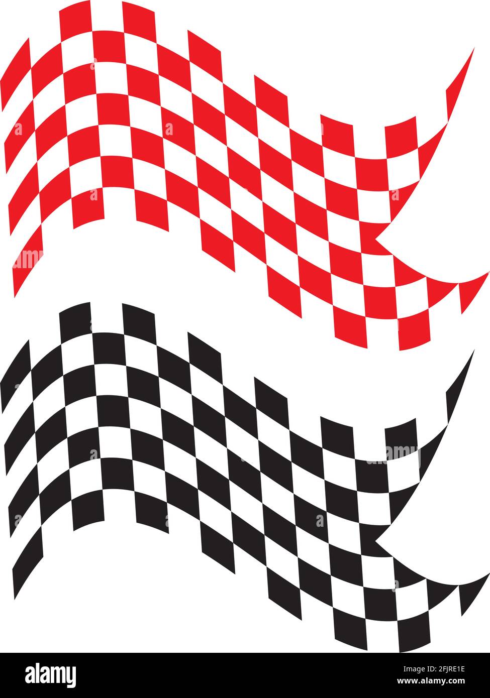 Race flag icon, simple design illustration vector Stock Vector Image ...