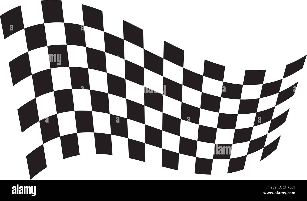 Race flag icon, simple design illustration vector Stock Vector Image ...