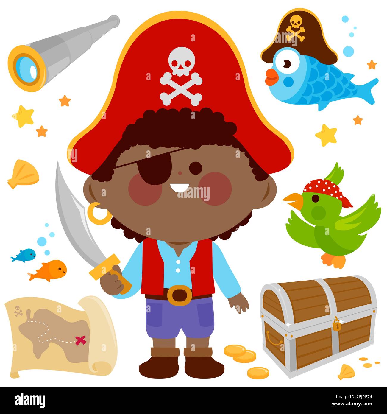 Pirate Treasure Clipart For Kids
