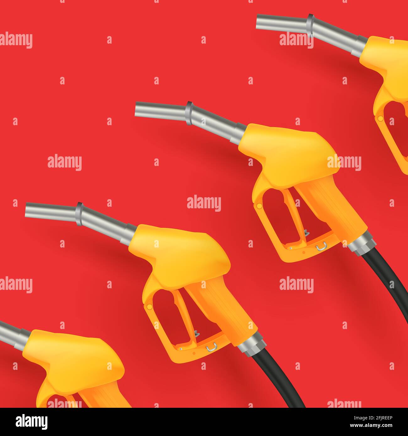 Red petrol pump Stock Vector Images - Alamy