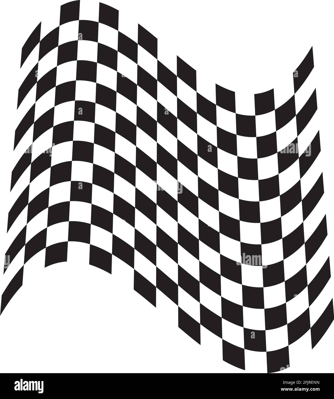 Race flag icon, simple design illustration vector Stock Vector Image ...