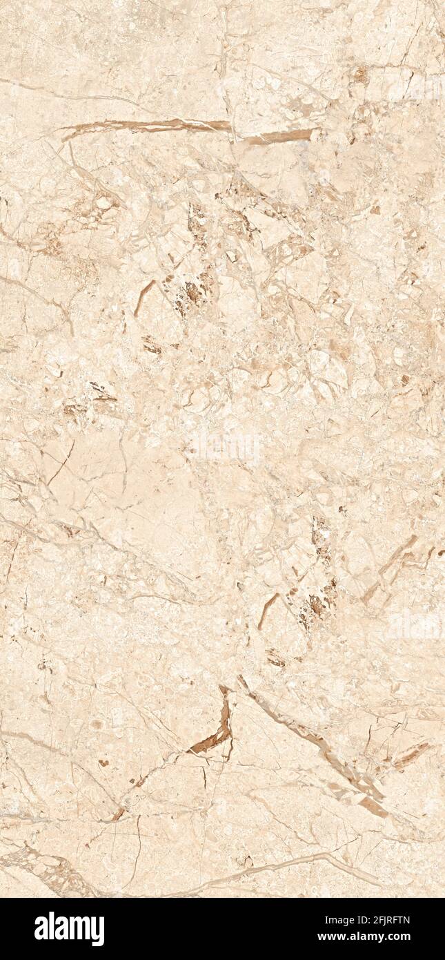 beige color Breccia marble design with natural texture and veins use ...