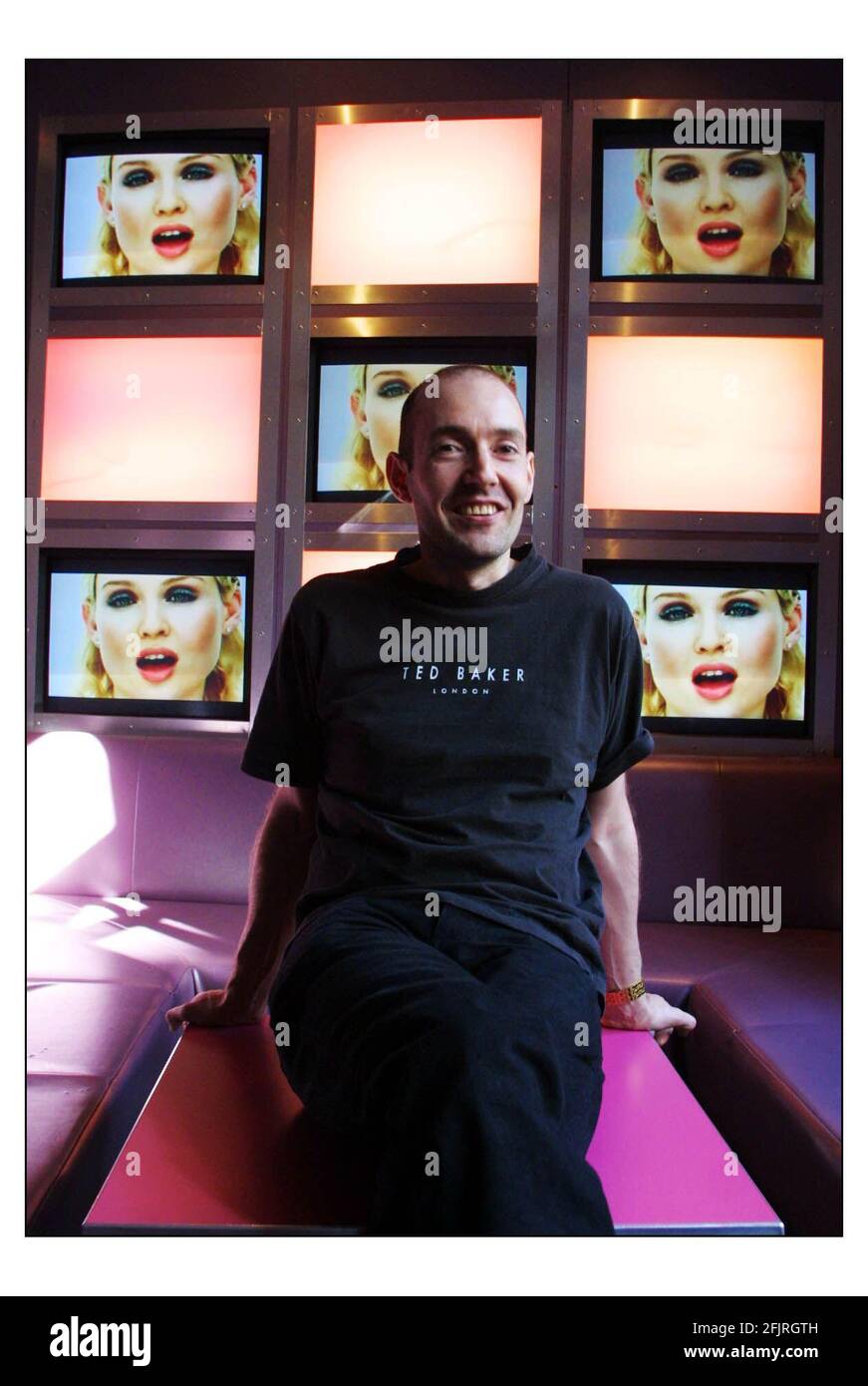 Jeremy Joseph in Soho.pic David Sandison 15/10/2003 Stock Photo - Alamy