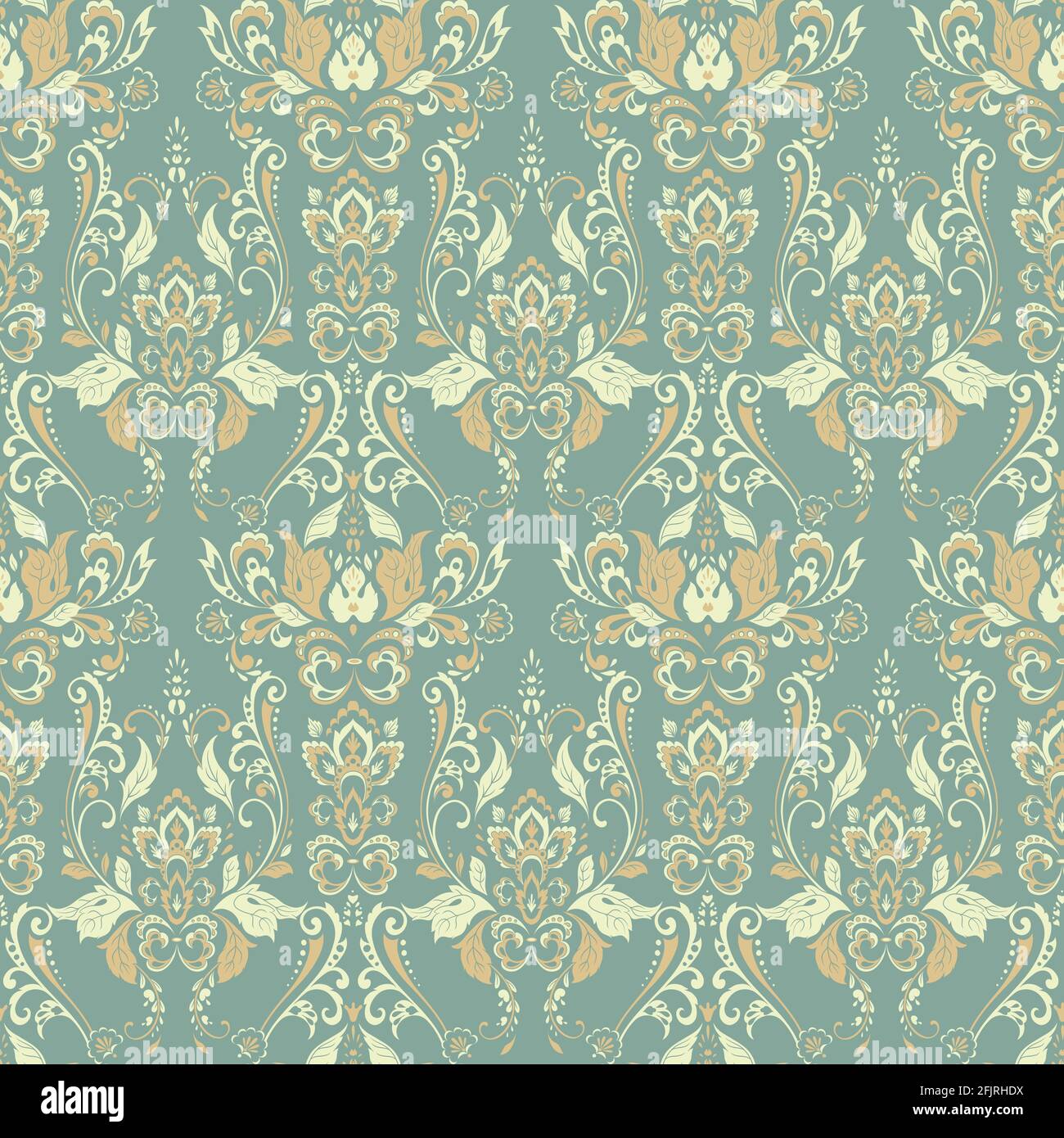 Leaf and flower patten Stock Vector Images - Alamy