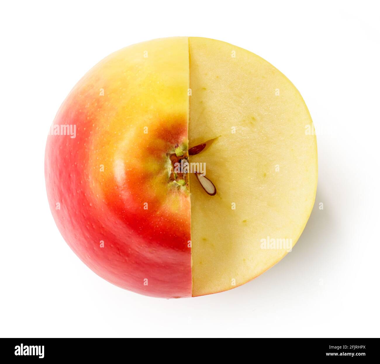 Apple juice top view Cut Out Stock Images & Pictures - Alamy