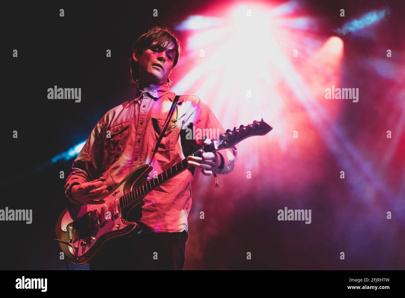 LINGOTTO FIERE, TORINO, ITALY: Johan Surrballe Wieth, guitarist of the ...