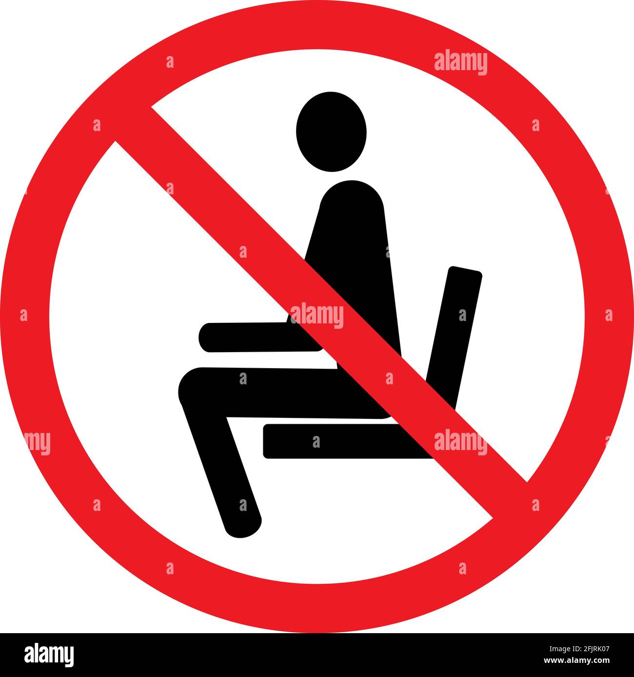 Please dont sit here hi-res stock photography and images - Alamy