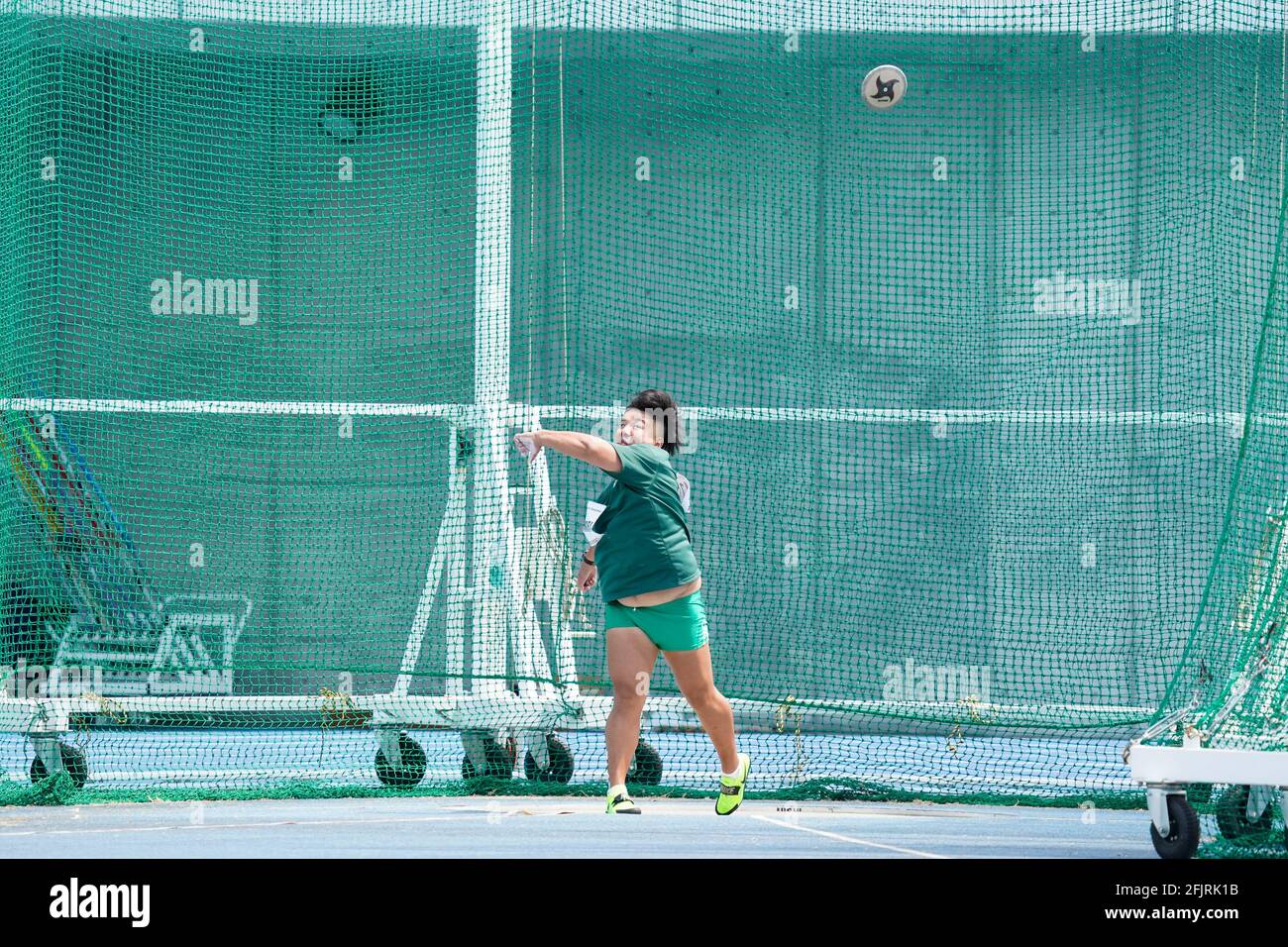 Tomu Kamishita (JPN), April 24, 2021 - Athletics : Men's Discus Throw ...