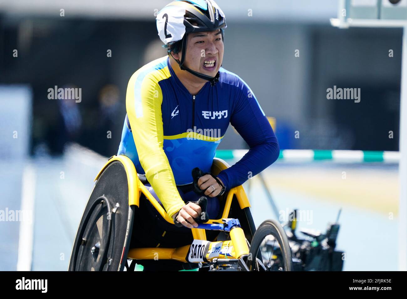 Takamatsu, Kagawa, Japan. 24th Apr, 2021. Tomoki Sato (JPN), April 24, 2021 - Athletics : Men's ...