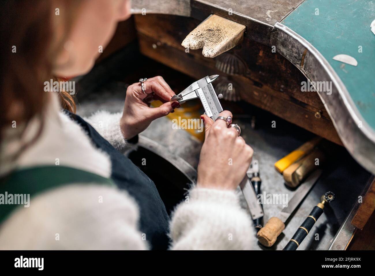Focused craftsman in workshop tools hi-res stock photography and images ...