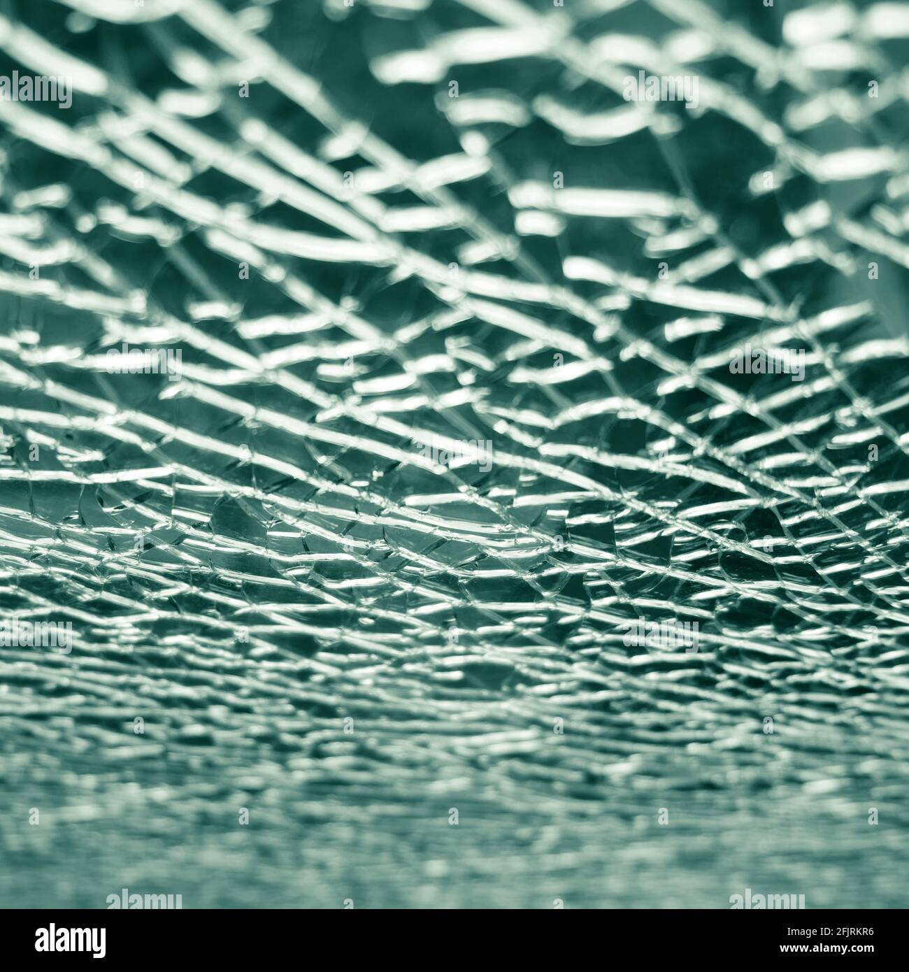 Background of cracks on broken glass green color, texture Stock Photo ...