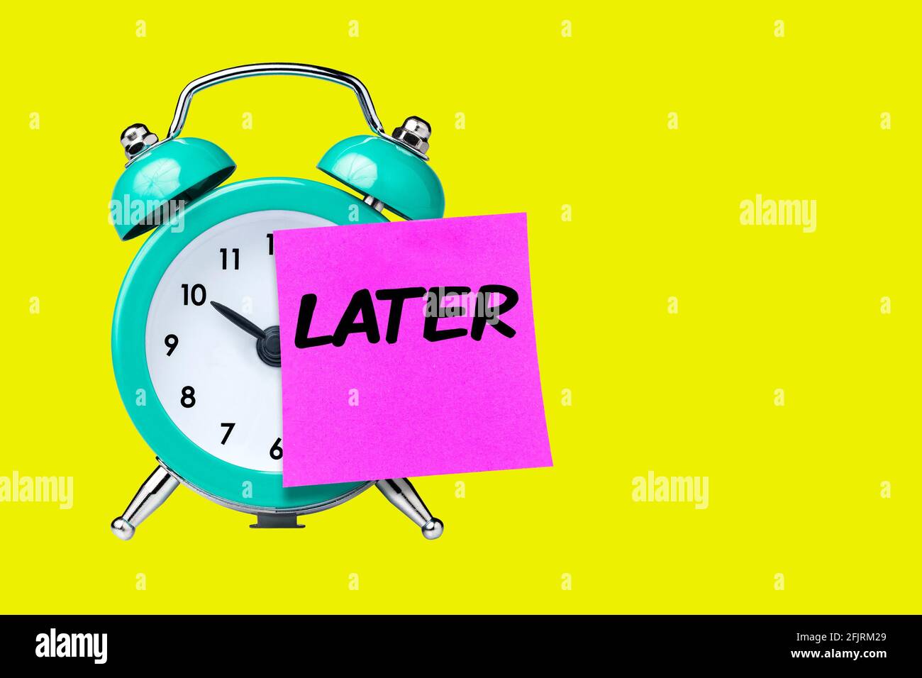 Procrastinate clock hi-res stock photography and images - Alamy