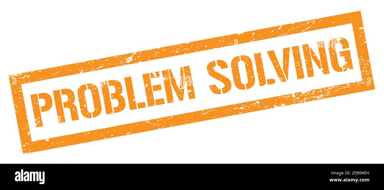 Problem solving stamp hi-res stock photography and images - Alamy
