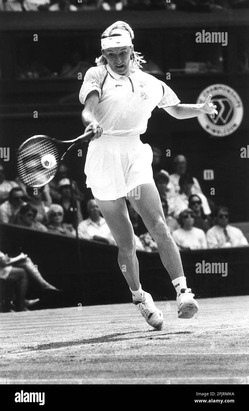 Jana Novotna Wimbledon Tennis Stock Photo - Alamy