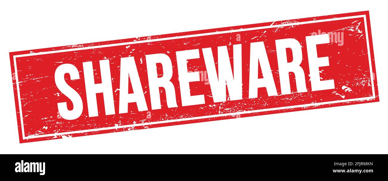 Shareware stamp hi-res stock photography and images - Alamy