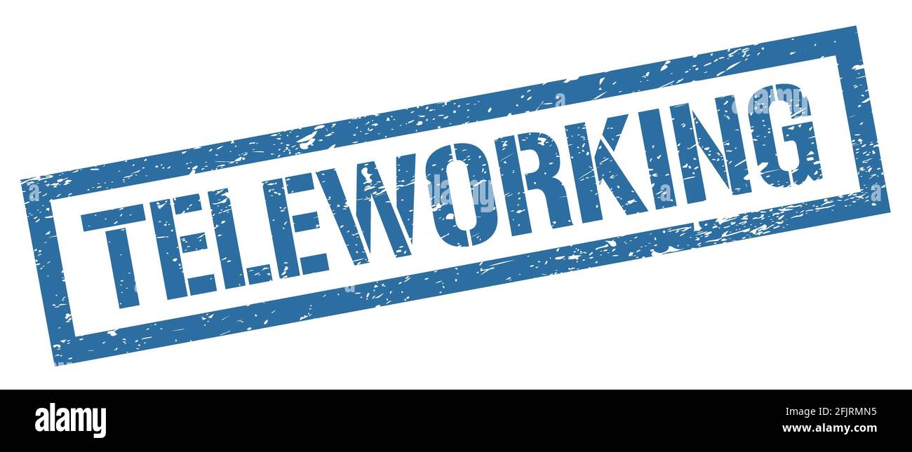 Teleworking word hi-res stock photography and images - Alamy