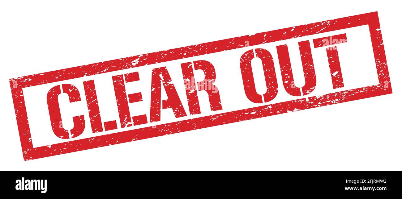 Clear out stamp hi-res stock photography and images - Alamy