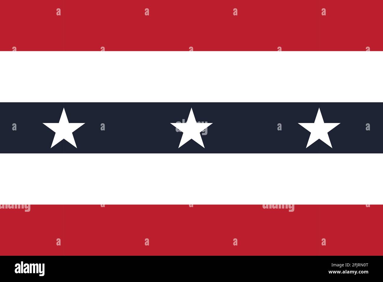 Festive USA flag horizontal seamless pattern background. Patriotic ...
