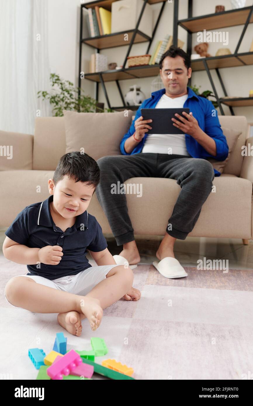 Lazy son sofa hi-res stock photography and images - Alamy