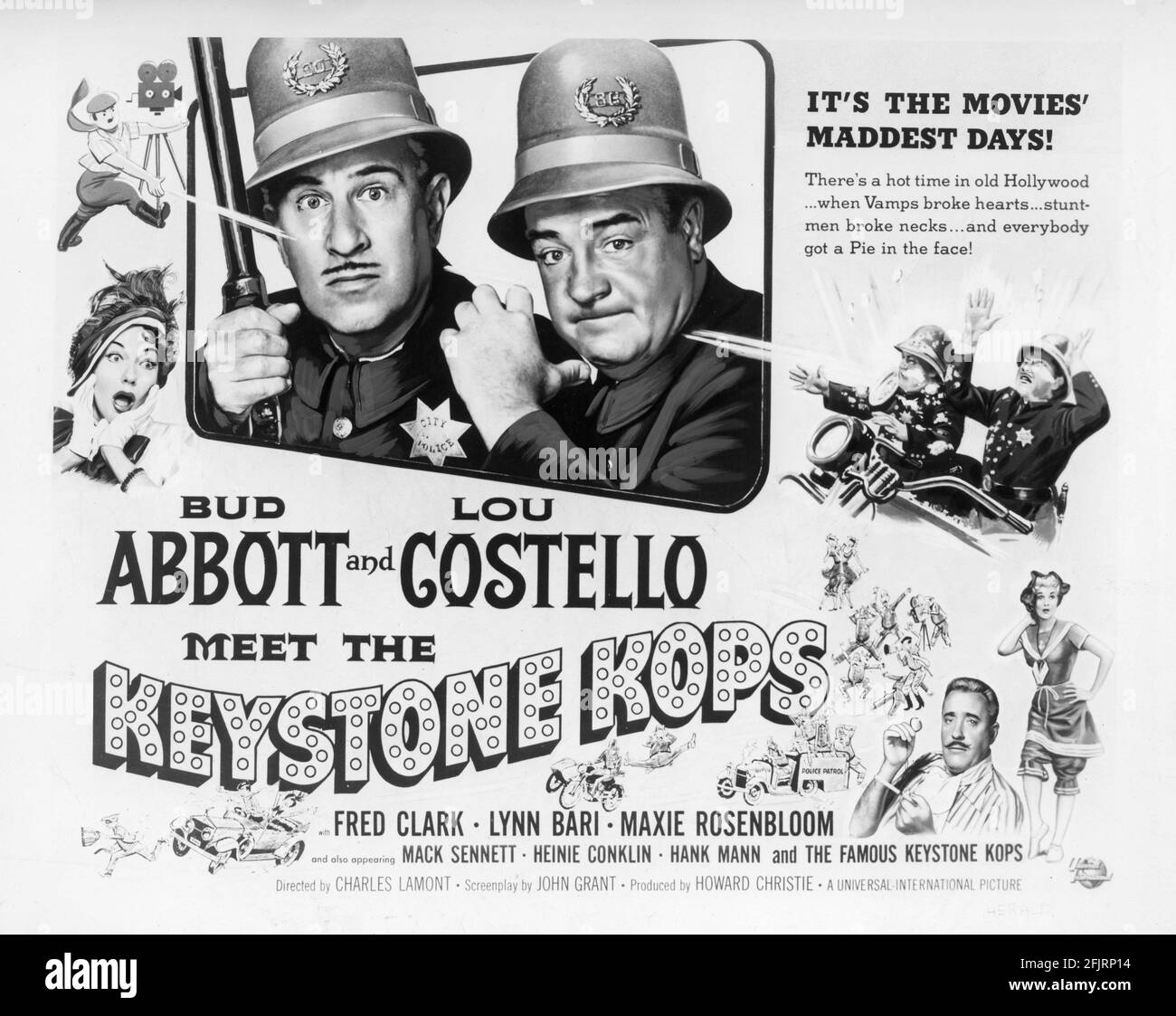 Costello meet keystone kops hi-res stock photography and images - Alamy
