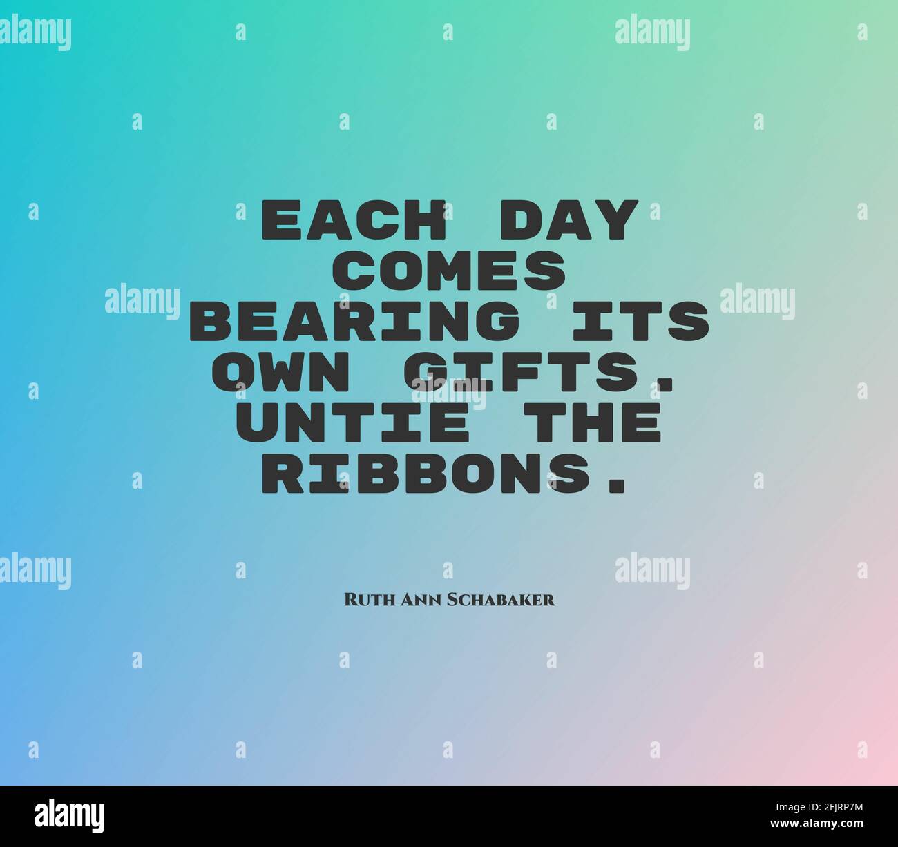 Motivational quote on a colorful gradient background Stock Photo - Alamy