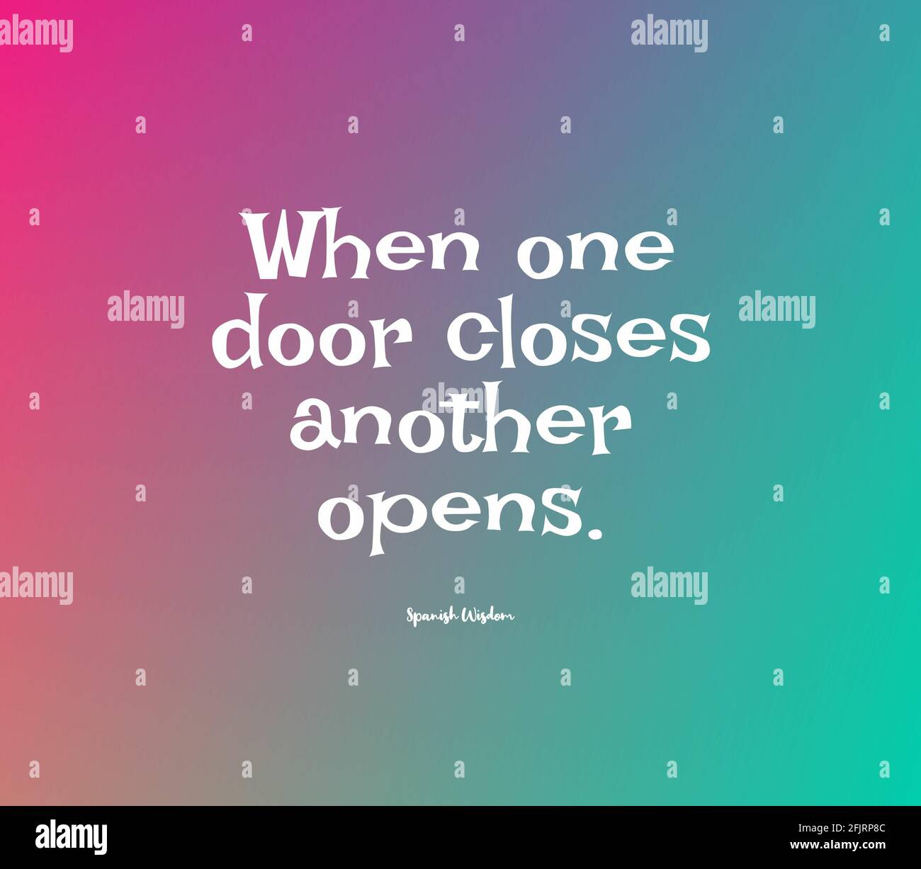 Motivational quote on a colorful gradient background Stock Photo - Alamy