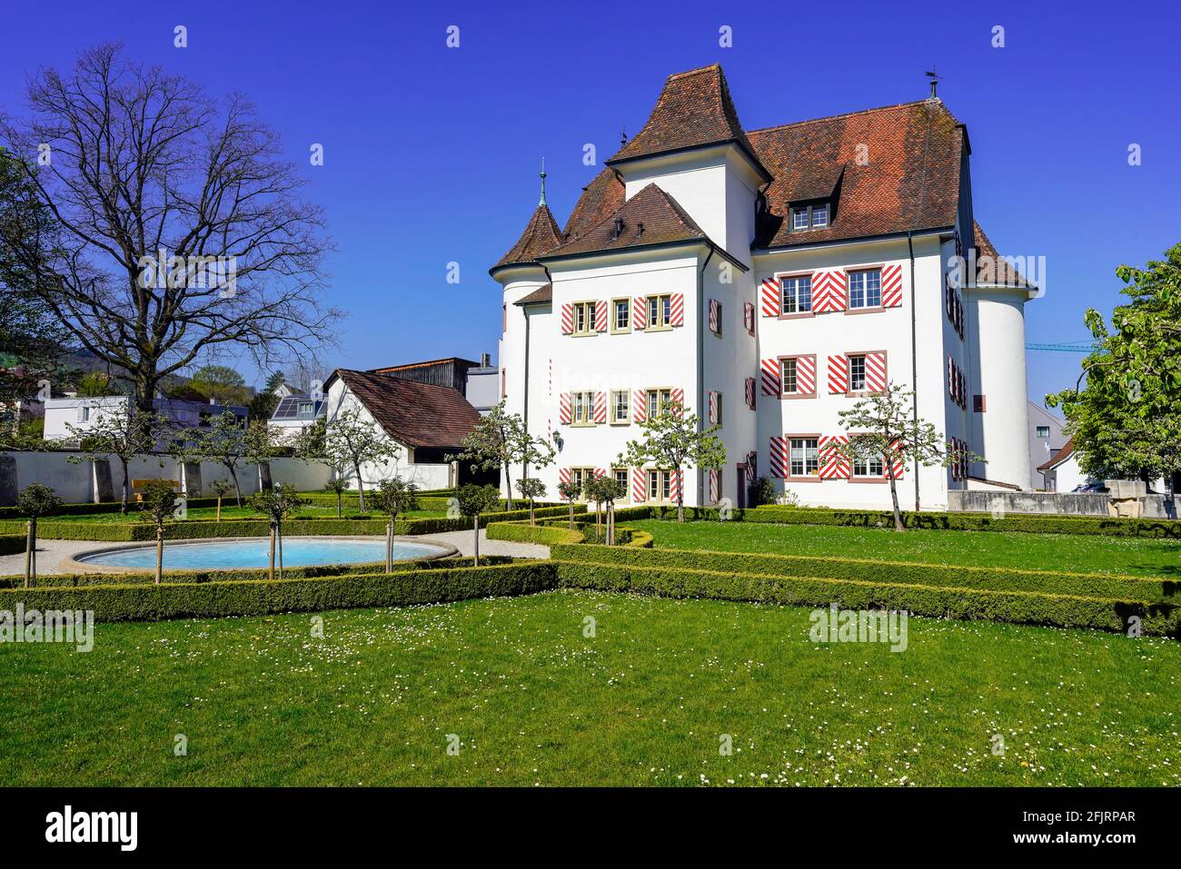 Aesch Castle or Blarer Castle, built in 1605/06 (German: Schloss Aesch ...