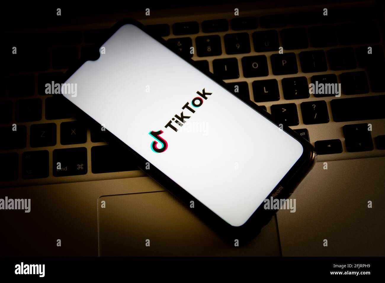 Tiktok logo computer hi-res stock photography and images - Alamy