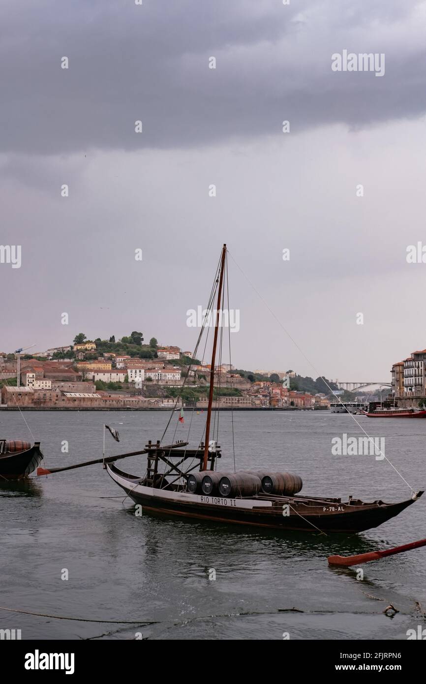 Portuguese traditional sailboat hi-res stock photography and images - Alamy