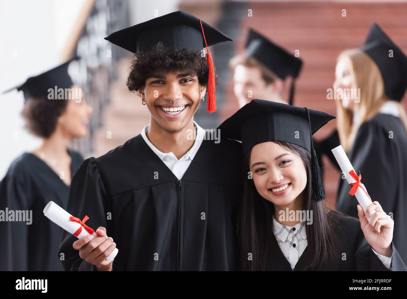 Asian american college graduates hi-res stock photography and images ...
