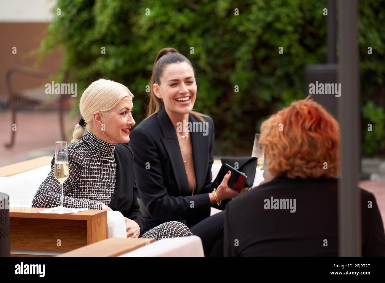 Oscar® nominee Trish Summerville (L) and guest at The 93rd Oscars® at ...