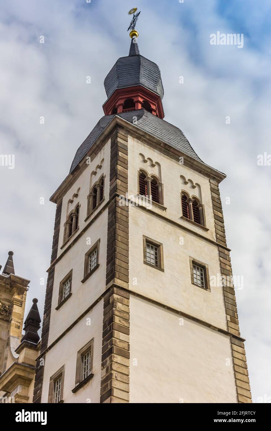 Tower of the Namen-Jesu-Kirche church in Bonn, Germany Stock Photo - Alamy