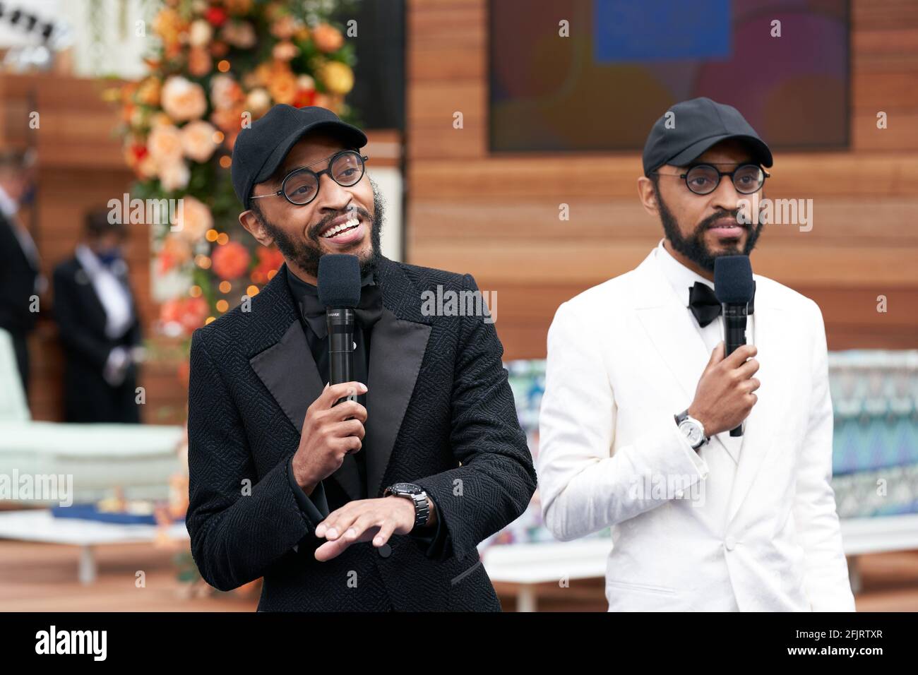 Oscar® nominees Keith Lucas and Kenny Lucas prior to the live ABC ...