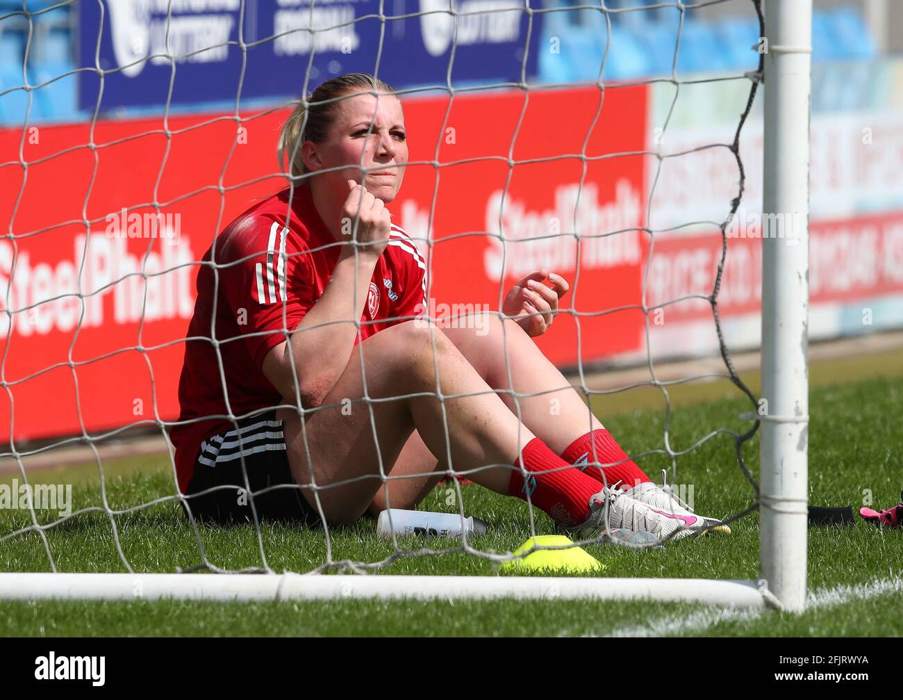 Sheffield, England, 24th April 2021. Fran Kitching of Sheffield Utd ...
