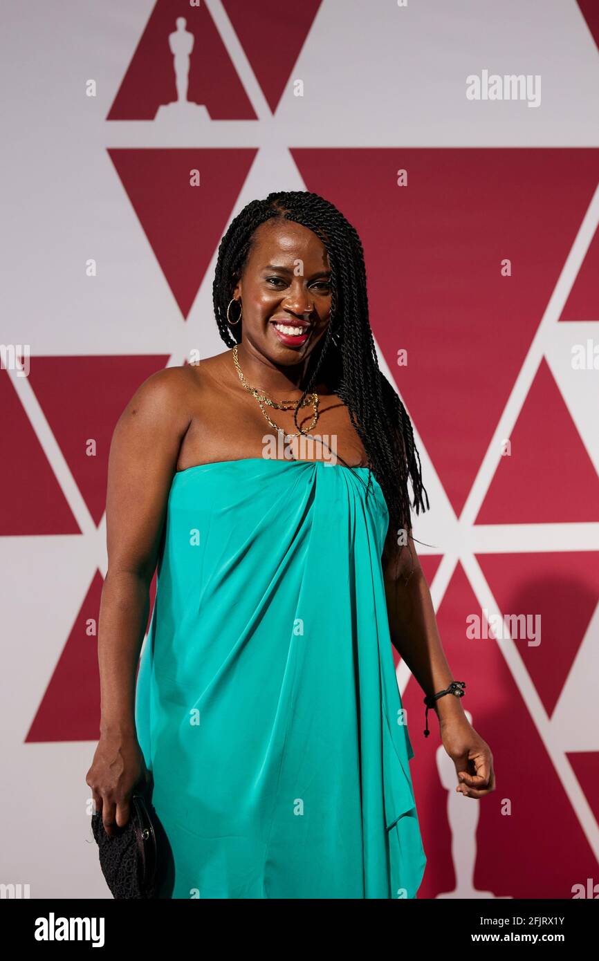 London, UK. 25th Apr, 2021. Sofia Davis attends a screening of the live ...