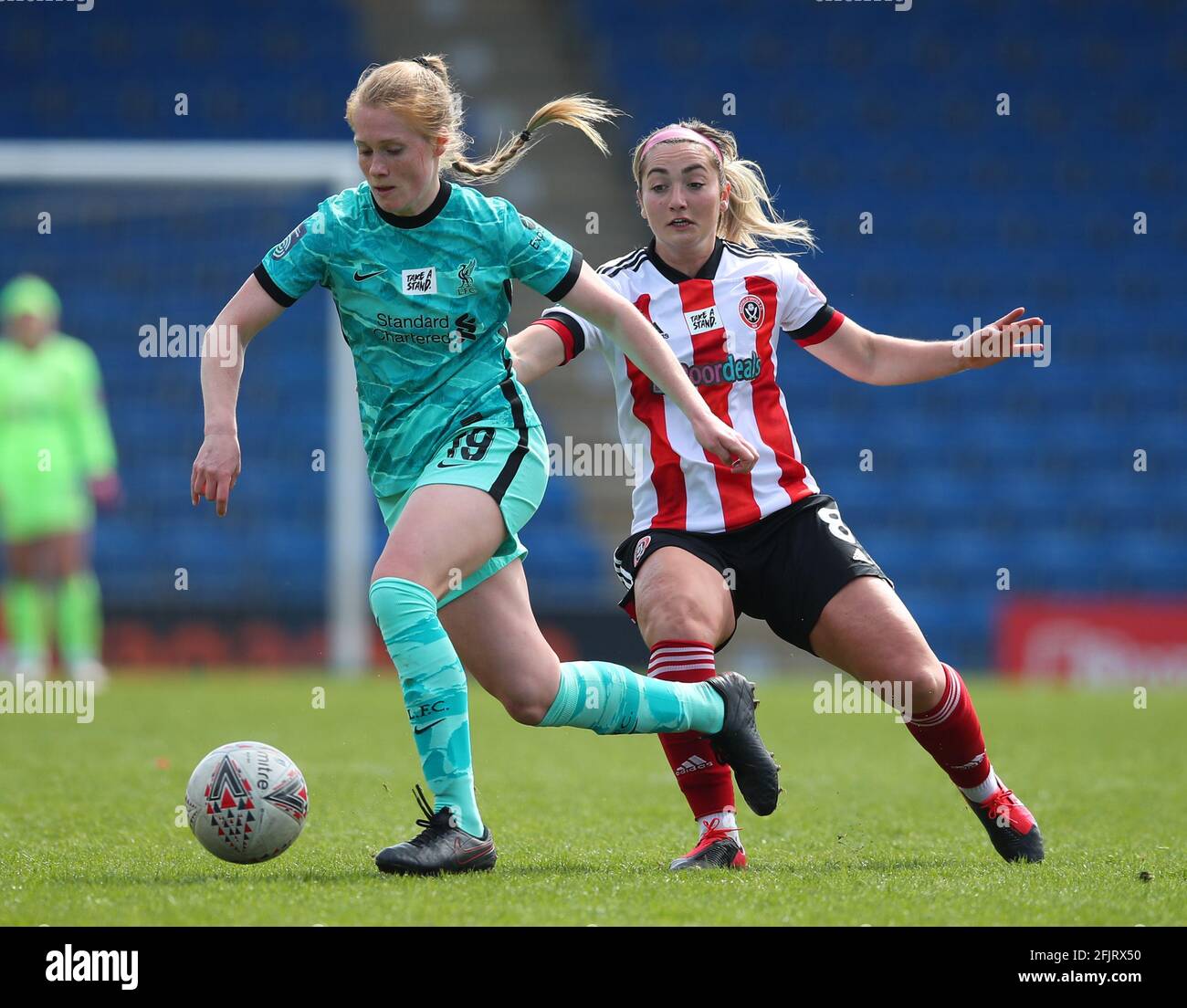 Sheffield, England, 24th April 2021. Maddy Cusack of Sheffield Utd ...
