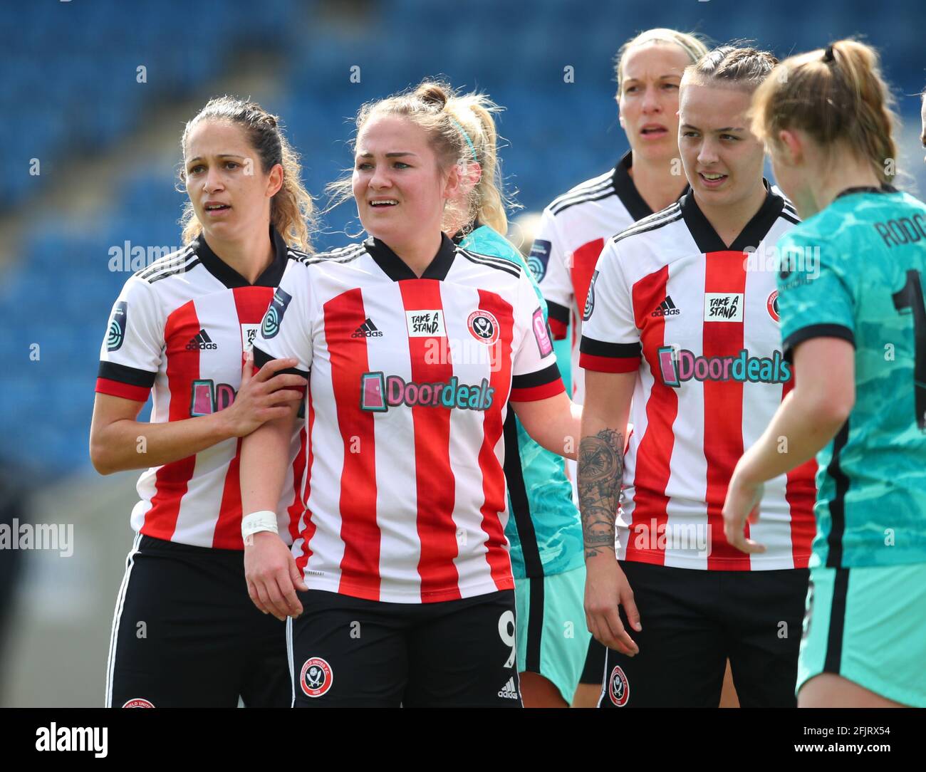 Sheffield, England, 24th April 2021. Courtney Sweetman-Kirk, Katie ...