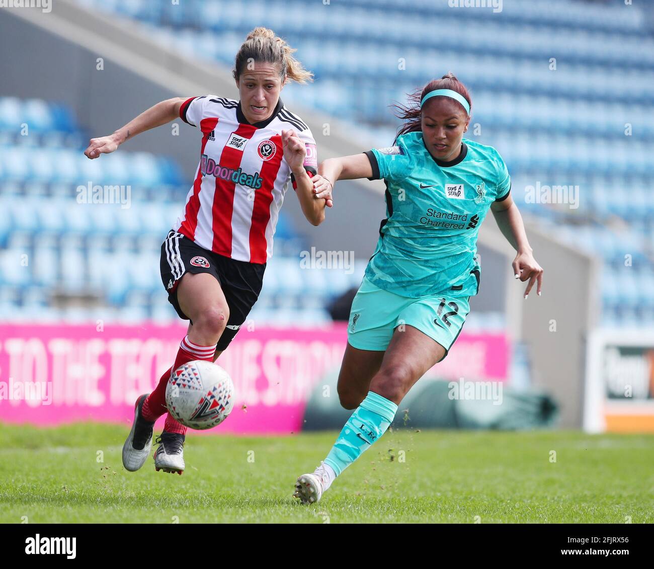 Sheffield, England, 24th April 2021. Courtney Sweetman-Kirk of ...