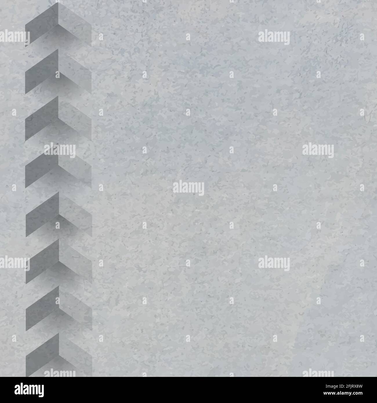 Realistic background, light texture of a stone old wall with arrows ...