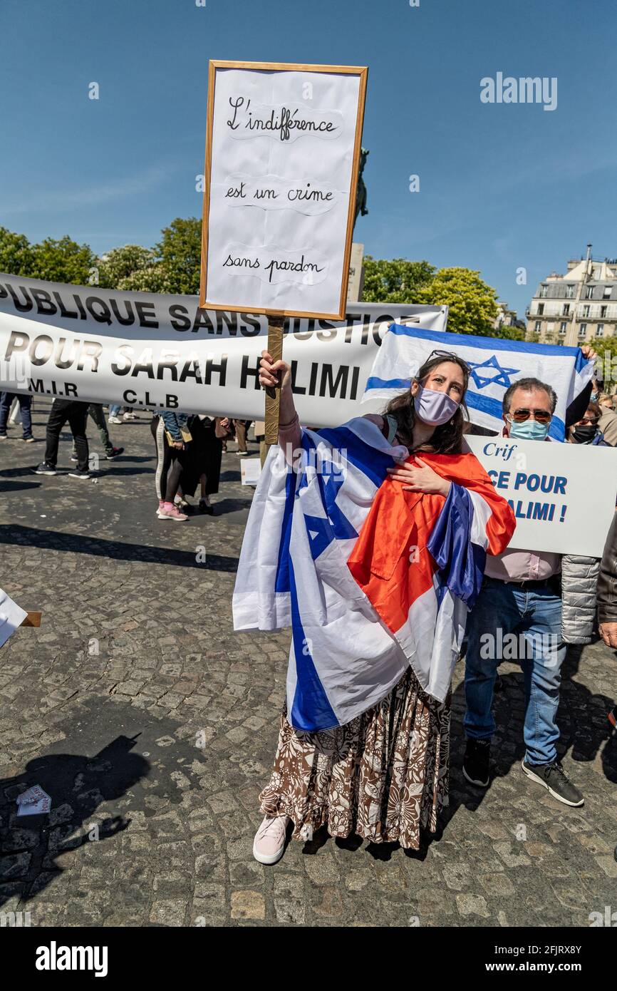 Murderer of sarah halimi hi-res stock photography and images - Alamy