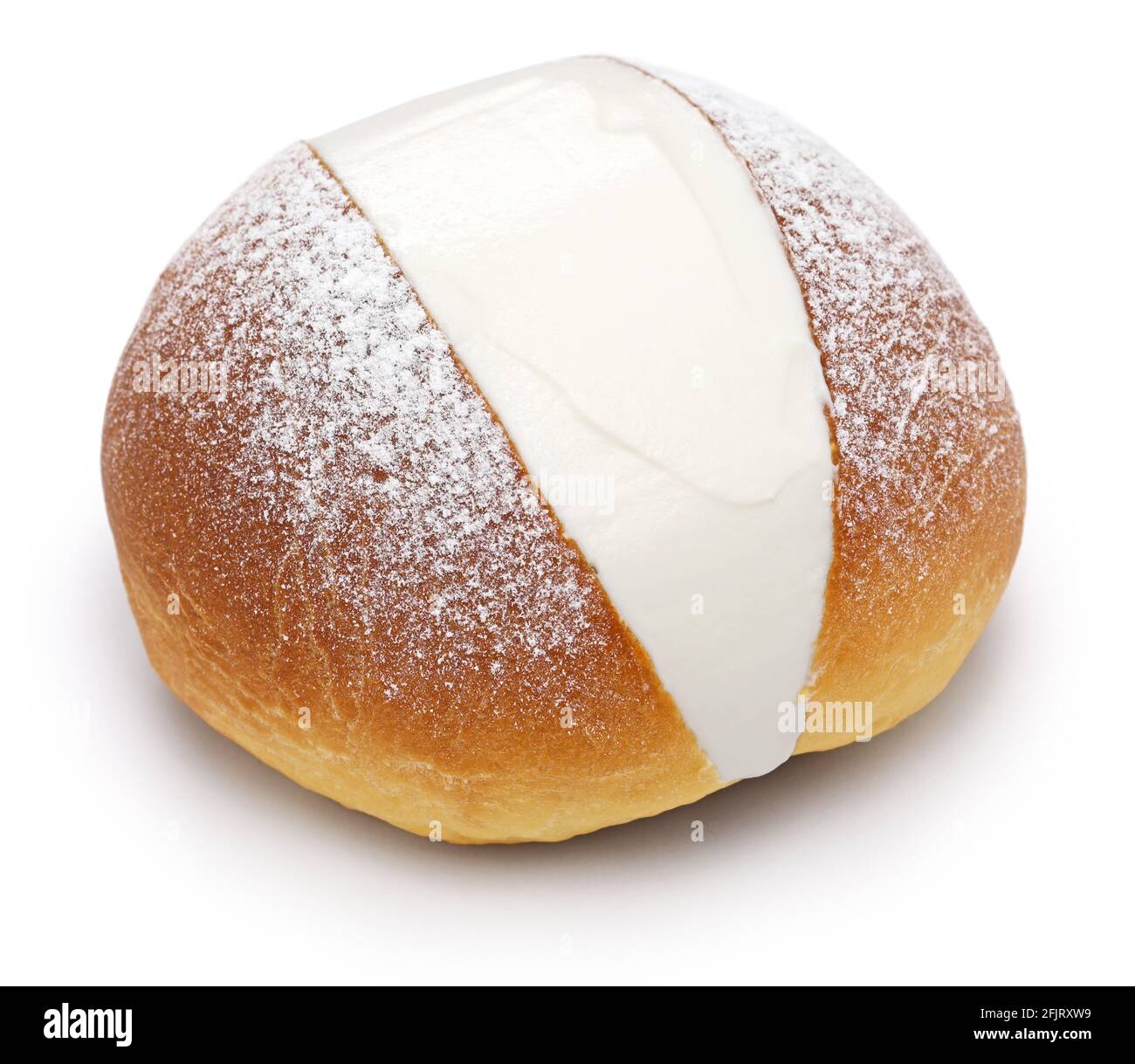 homemade Maritozzo is italian roman breakfast sweet that whipped cream ...