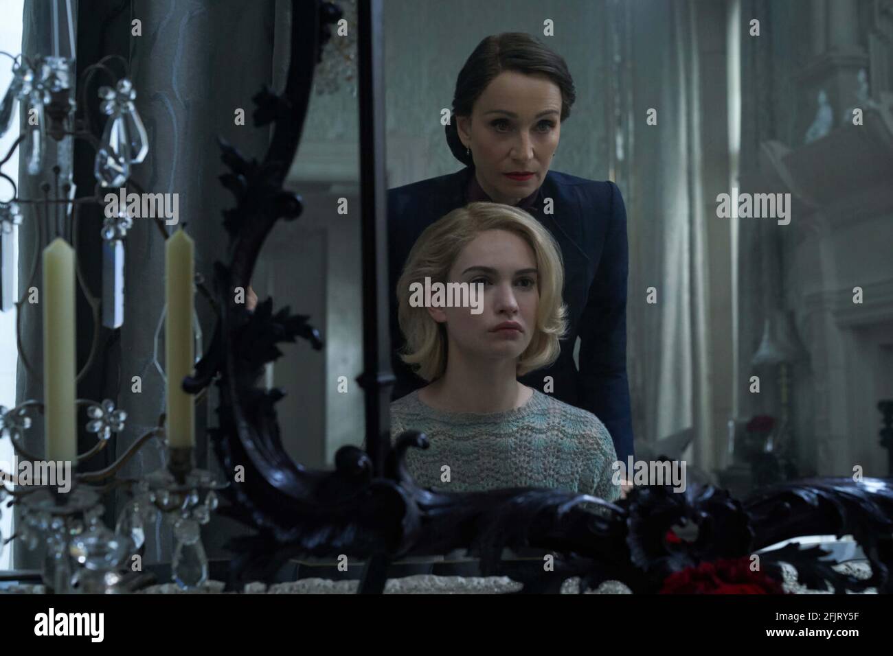 REBECCA (2020) KRISTIN SCOTT THOMAS LILY JAMES BEN WHEATLEY (DIR ...