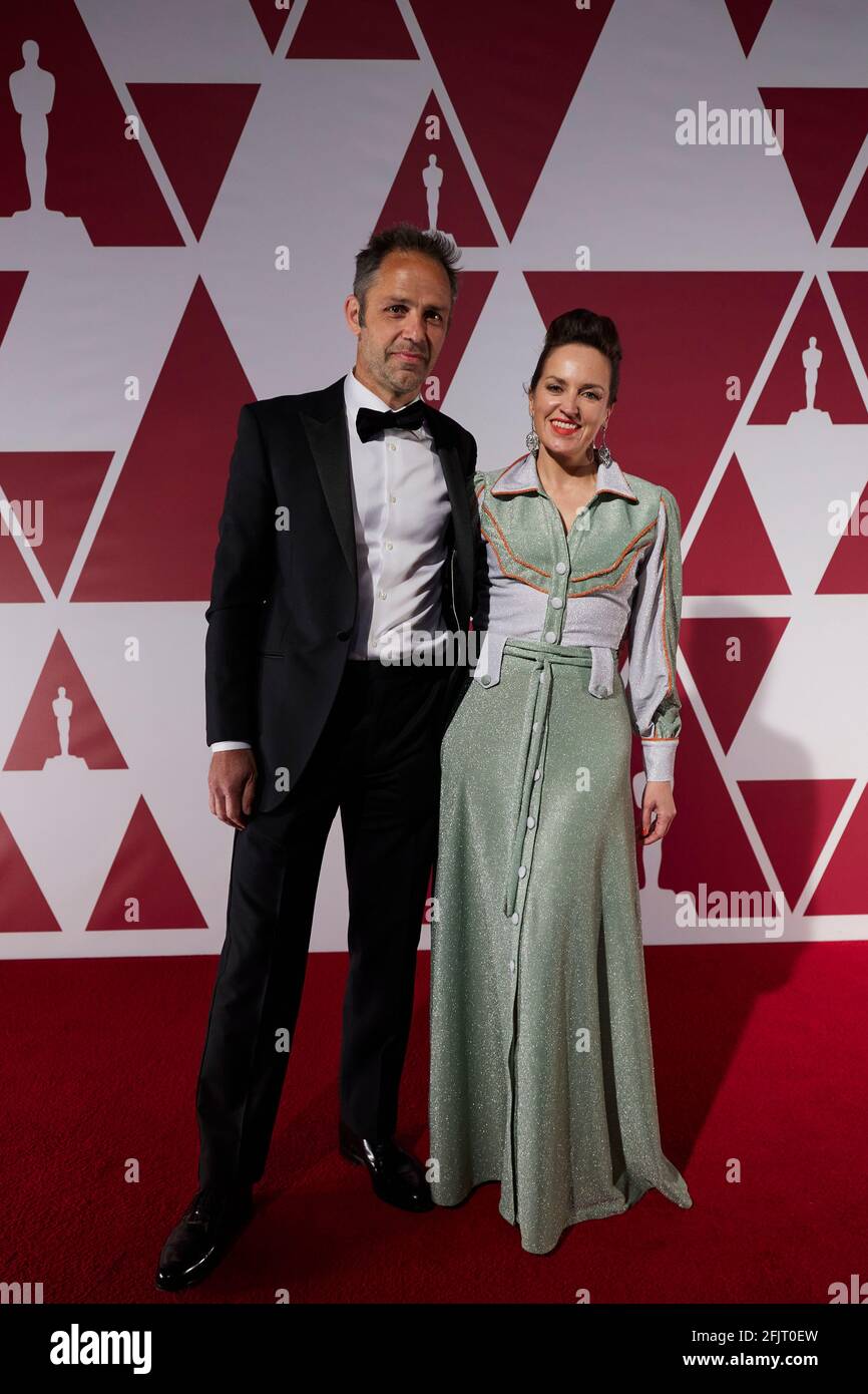 Oscar® nominee Max Solomon and guest arrive at a screening of the live ...