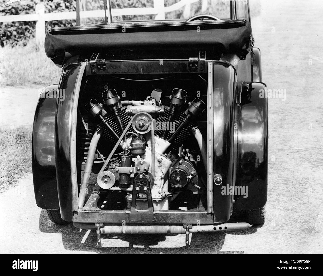 Classic rear engine british car hi-res stock photography and images - Alamy