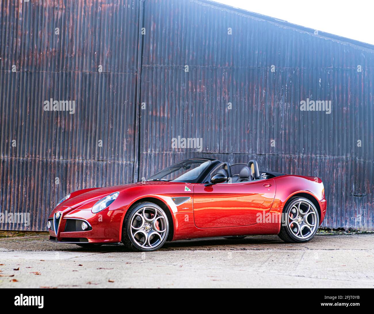 Alfa romeo 8c spider hi-res stock photography and images - Alamy