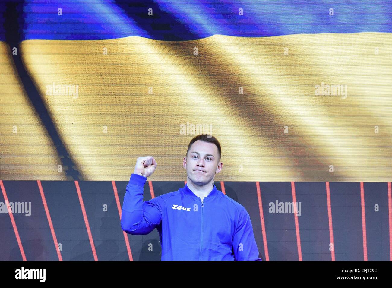 RADIVILOV Igor (Ukraine) during 2021 European Artistic Gymnastics ...