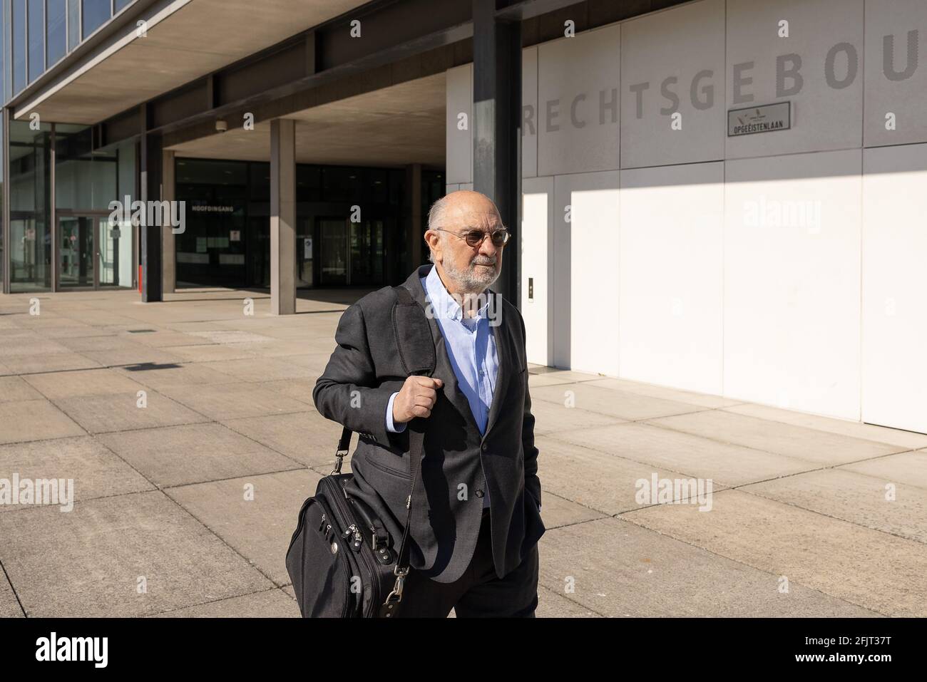 Eremagistraat Henri Heimans pictured during a session regarding Flemish ...