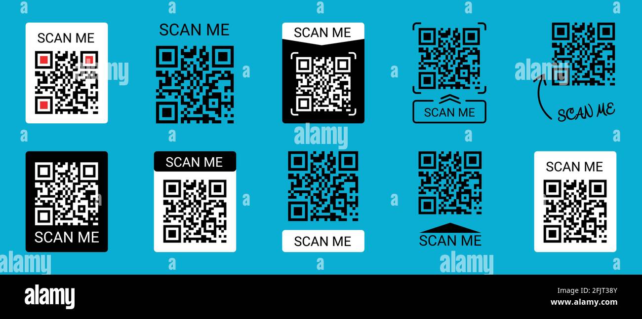 Qr Scan Icon High Resolution Stock Photography and Images - Alamy